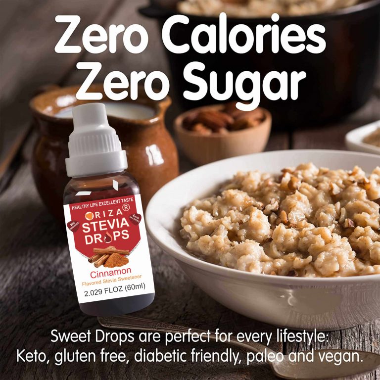 Oriza Stevia Pure Liquid Drops – 60 ml Keto for Sugar – Oriza Company